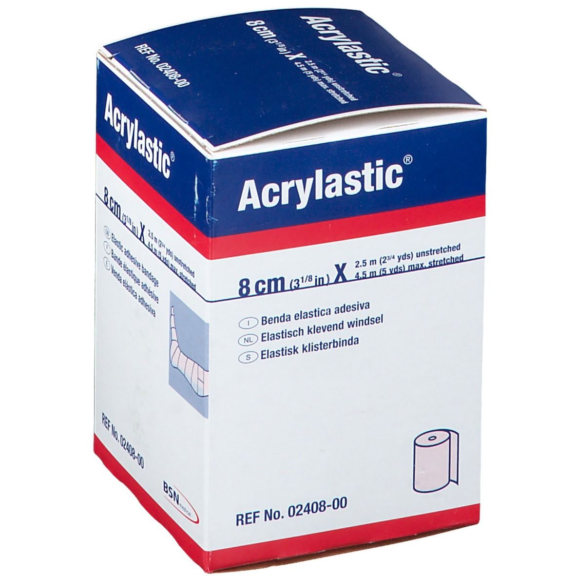 Acrylastic® 8 cm x 2,5 m - shop-apotheke.ch