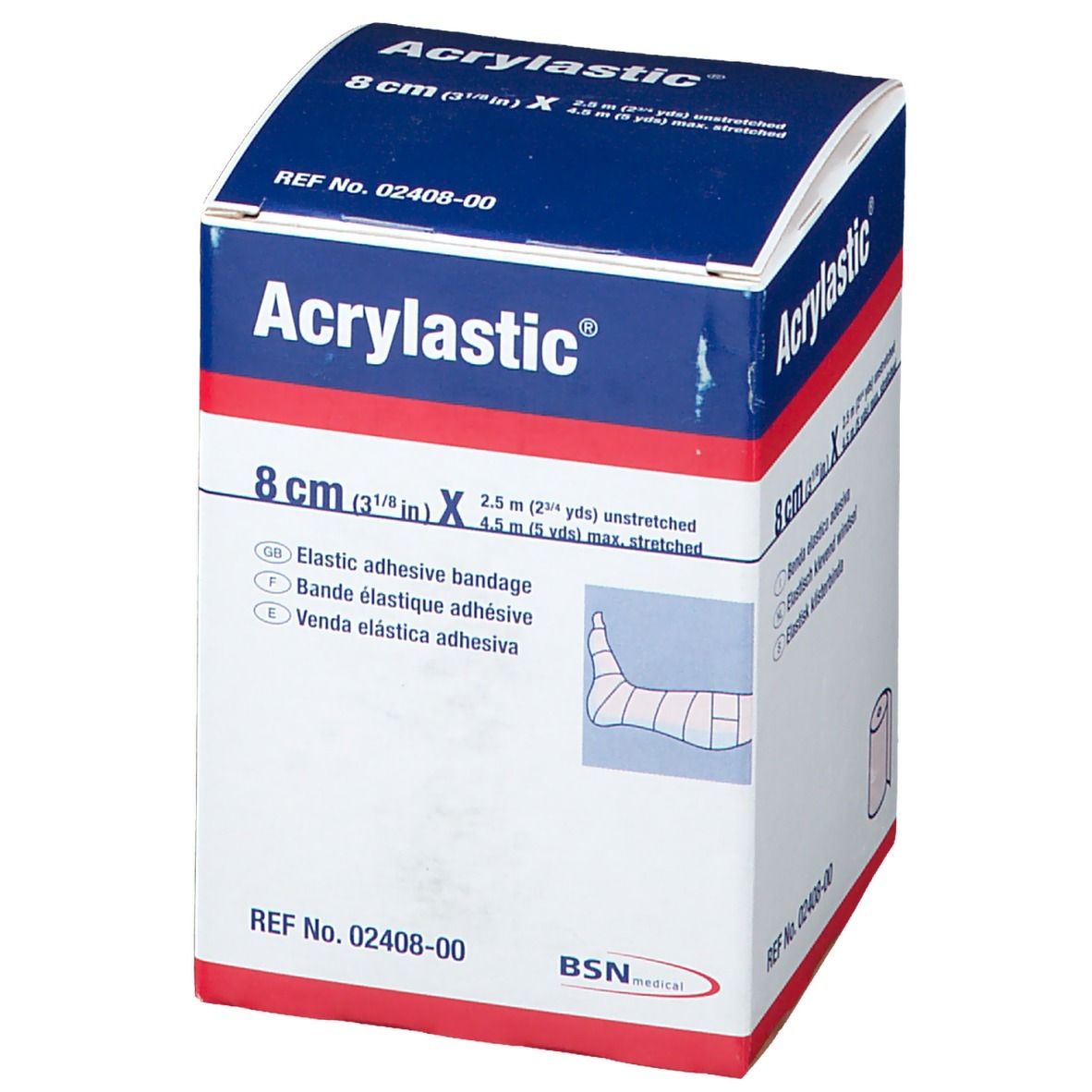 Acrylastic® 8 cm x 2,5 m - shop-apotheke.ch